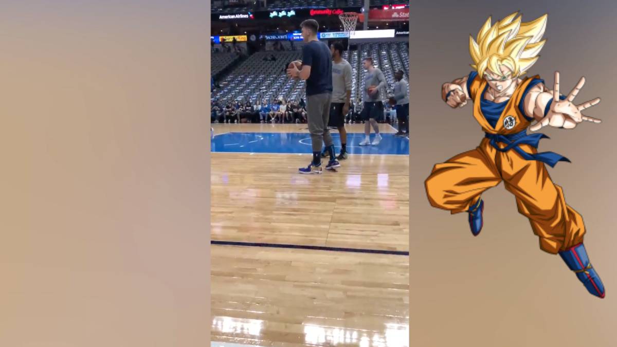 Fue de lo más comentado de la noche: las zapatillas de 'Goku Doncic ...
