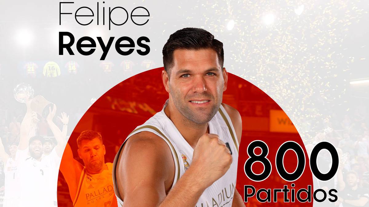 Felipe Reyes hace historia: 800 partidos jugados en la ACB - AS.com