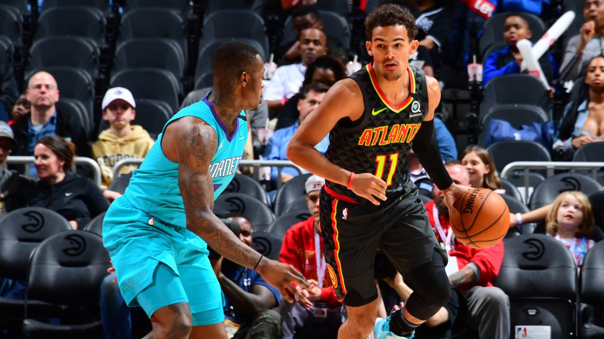 Dos prórrogas llevan a Trae a otro récord de triples en la NBA - AS.com