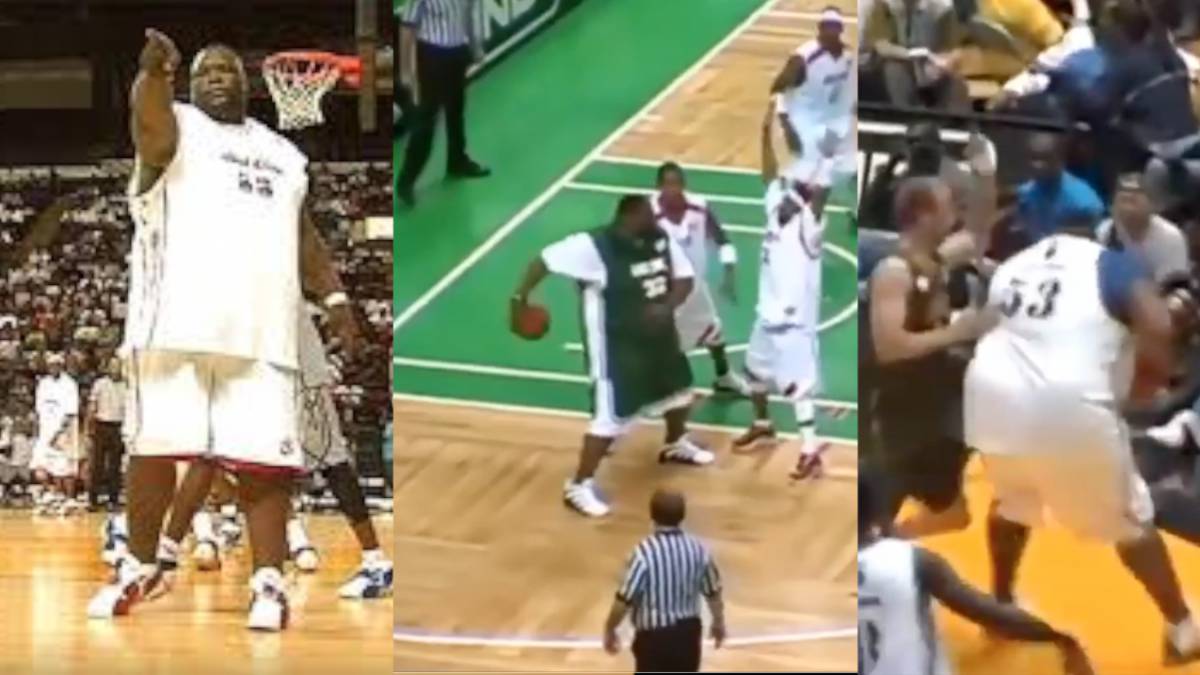 Pesaba 181 kilos y dominaba el baloncesto que daba gusto verle jugar ...