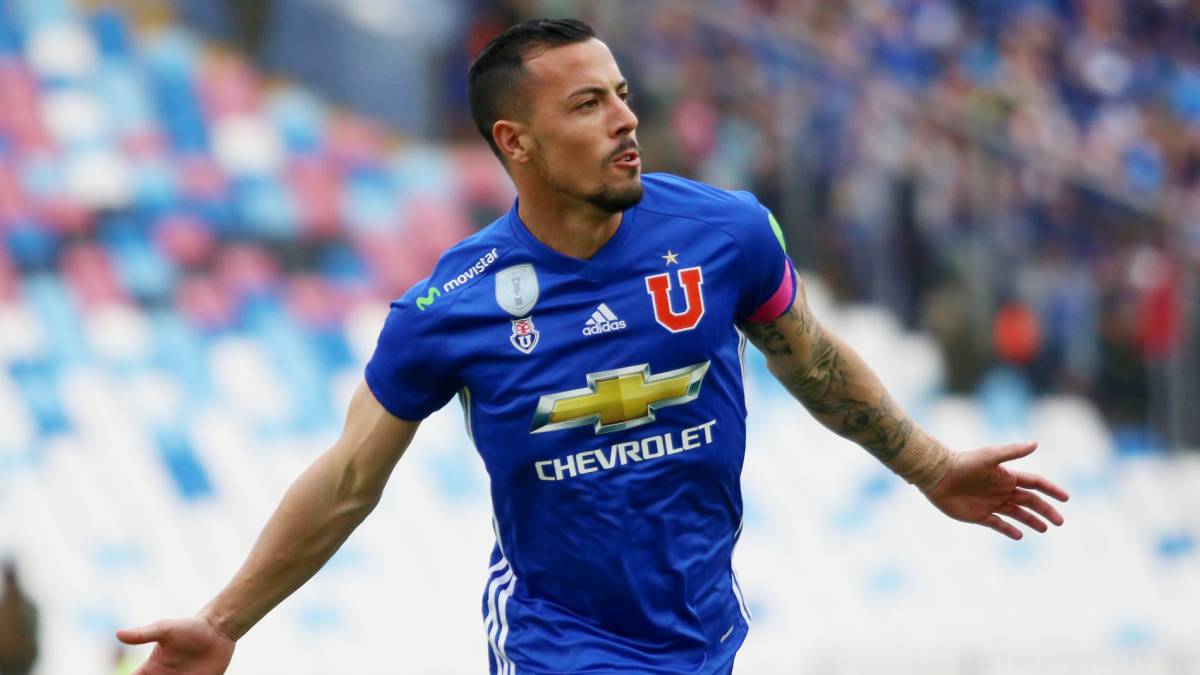 Ubilla ya está entre los 24 goleadores históricos de la U - AS Chile