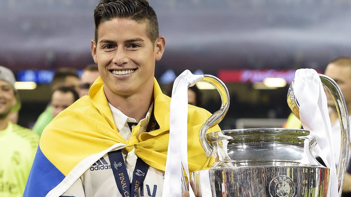 James tras el título: "Estoy feliz, una Champions League más" - AS Colombia