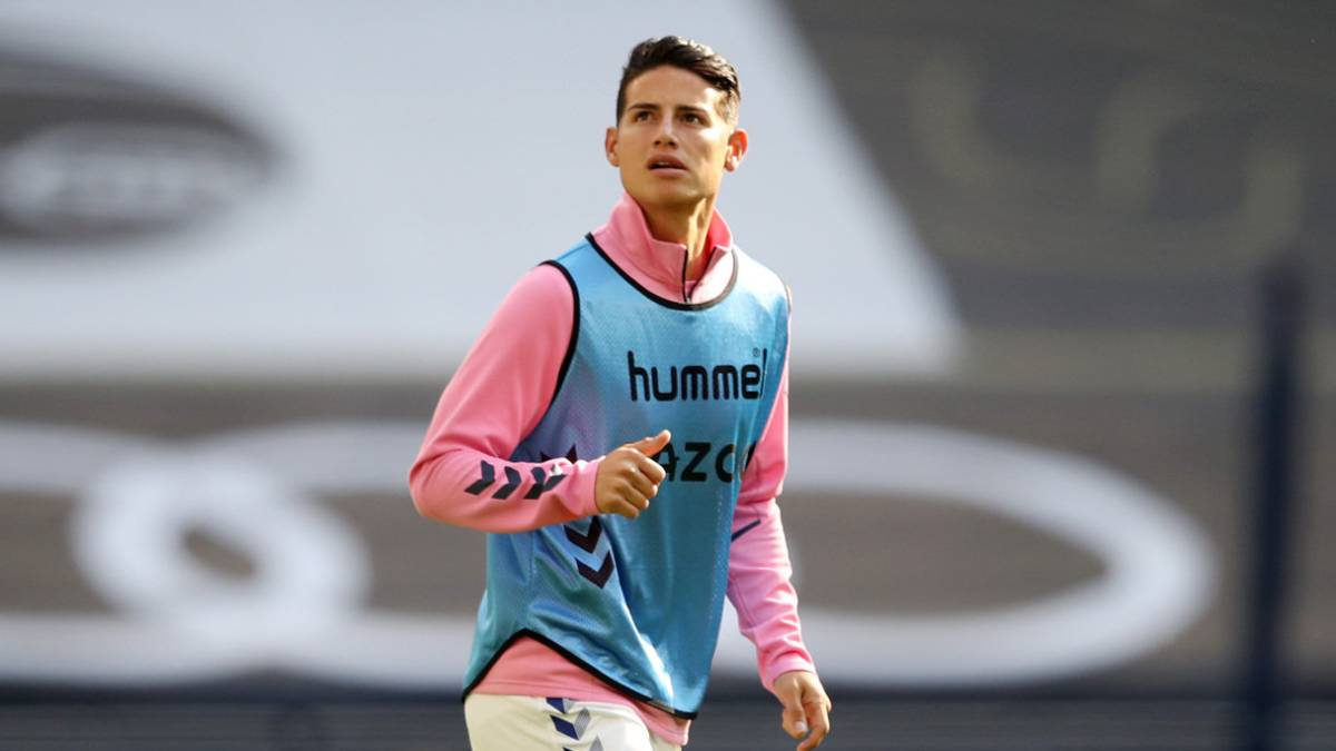 Banfield informa que James se fue gratis del Madrid al Everton - AS ...