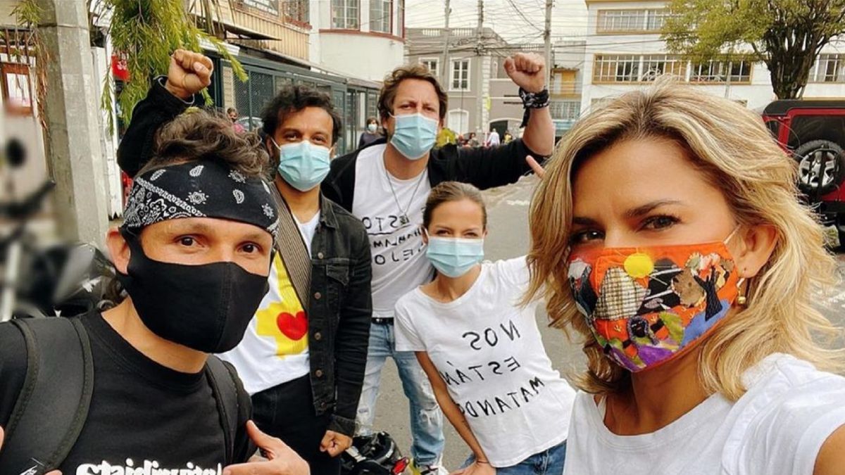 Alejandro Riaño, el paro nacional y su labor social - AS Colombia