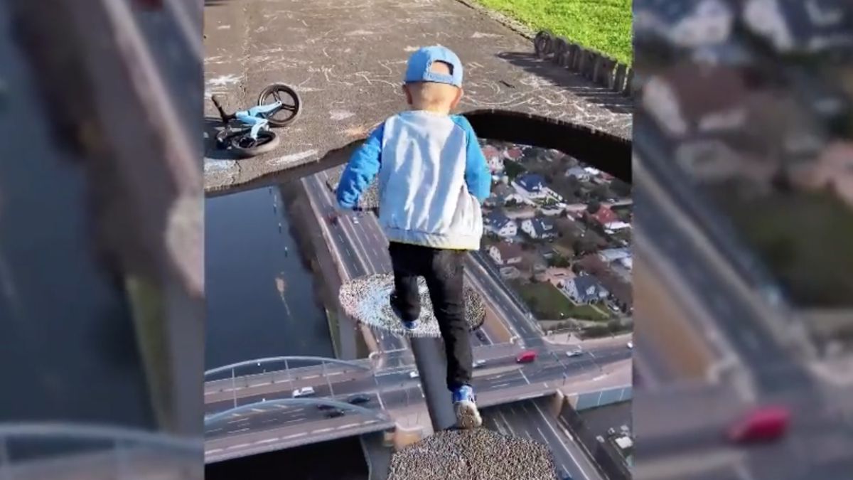 Inevitable llevarse las manos a la cabeza: el parkour más temerario de ...