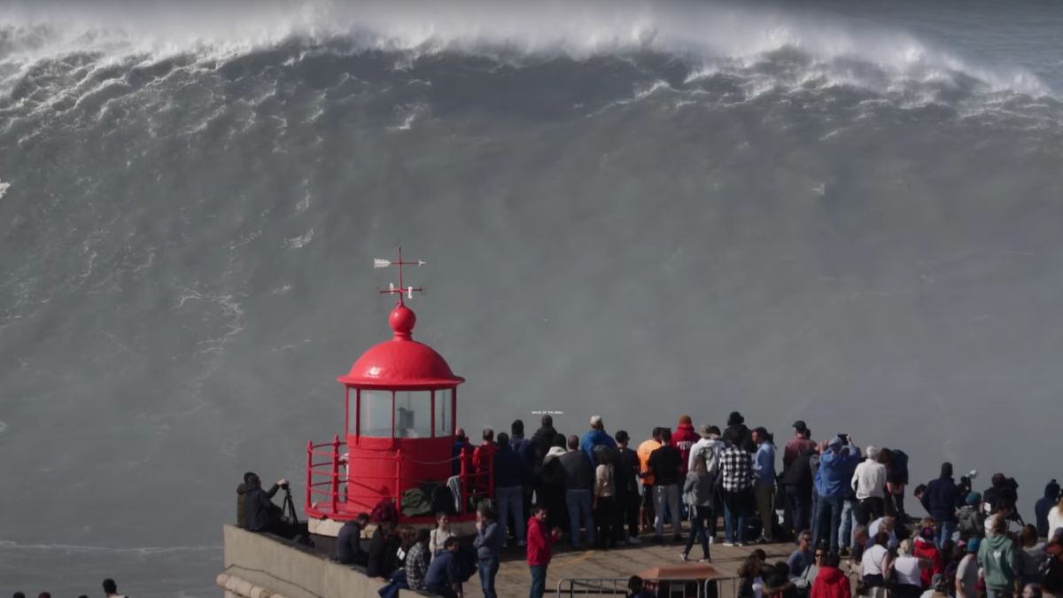 Nazaré, en alerta por las olas gigantes - AS.com