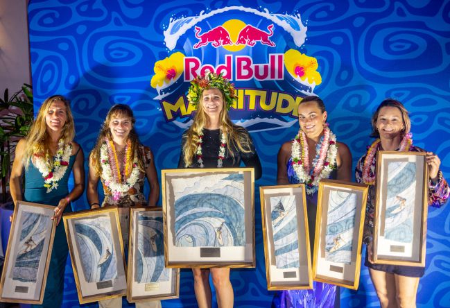 Paige Alms, la mejor entre las olas gigantes de este invierno en Hawái ...