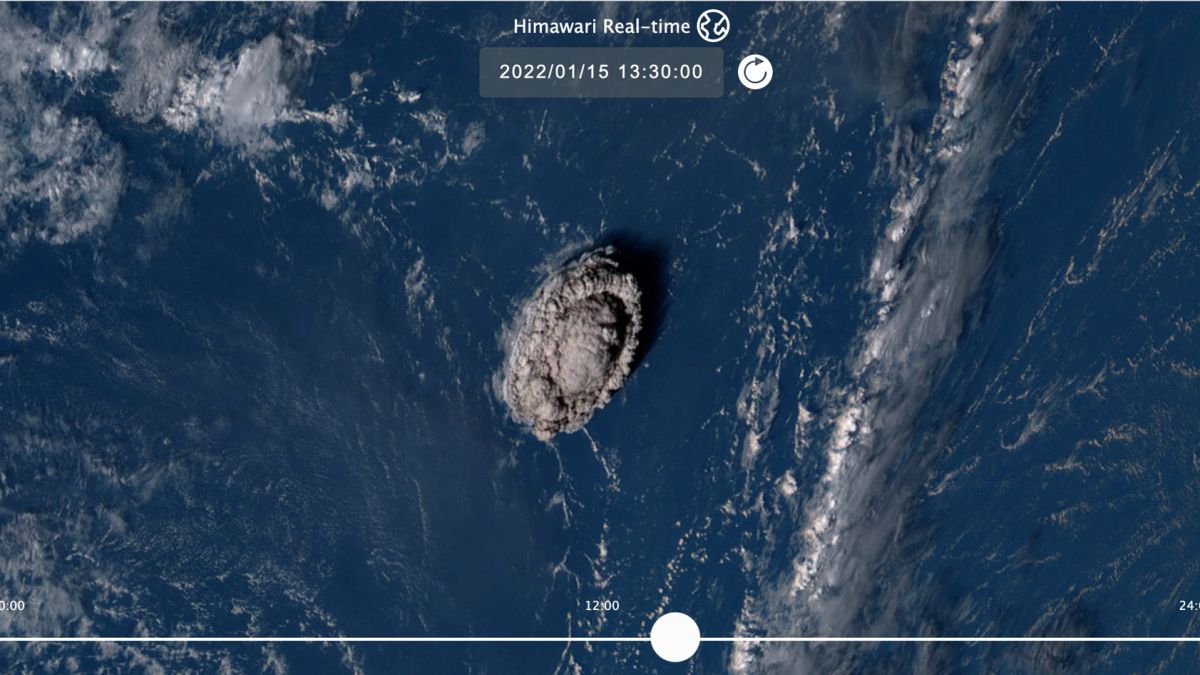 Una isla de Tonga desaparece casi por completo tras la erupción - AS.com
