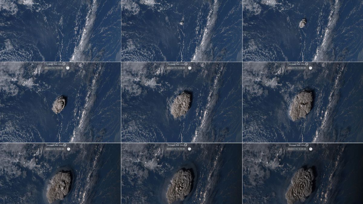 Revelan nuevos datos sobre el volcán de Tonga - AS.com
