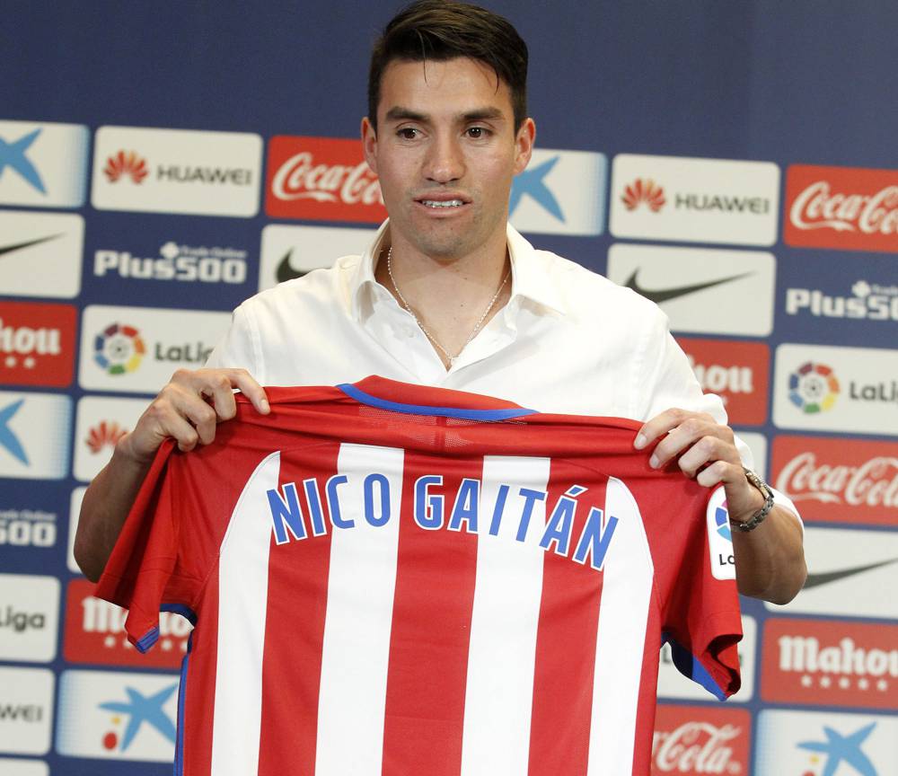 Atlético: Gaitán unveiled: "I've wanted to come here since last summer ...