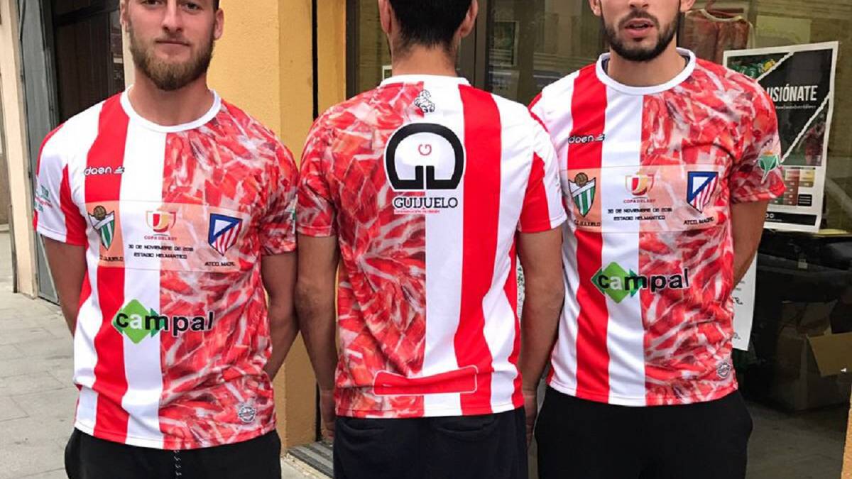 Soccer | Guijuelo's new jersey is special as they prepare for Atletico ...