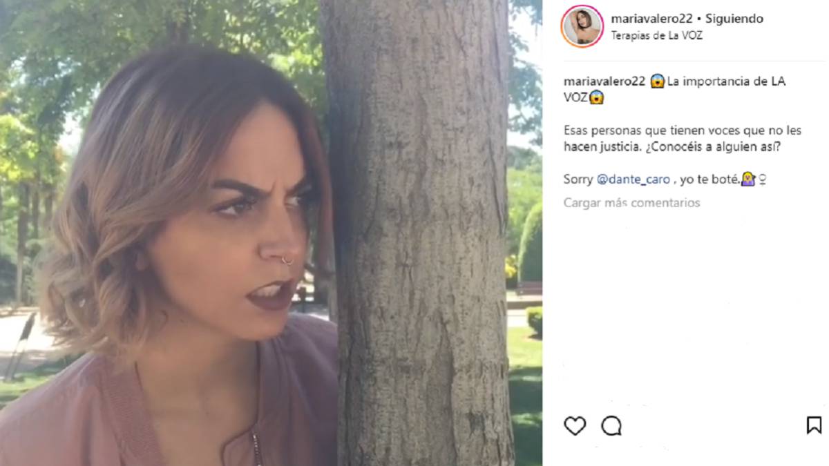 María Valero te demuestra la importancia que puede tener la voz a la ...