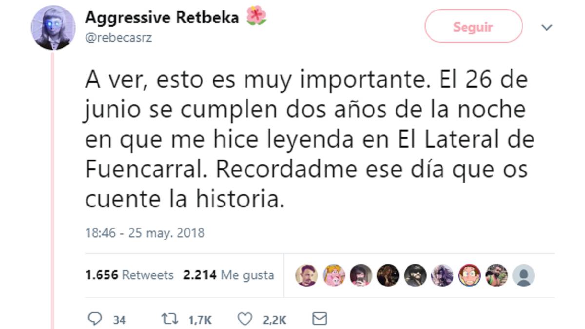 El desternillante hilo de una tuitera que se hizo leyenda en el Lateral ...