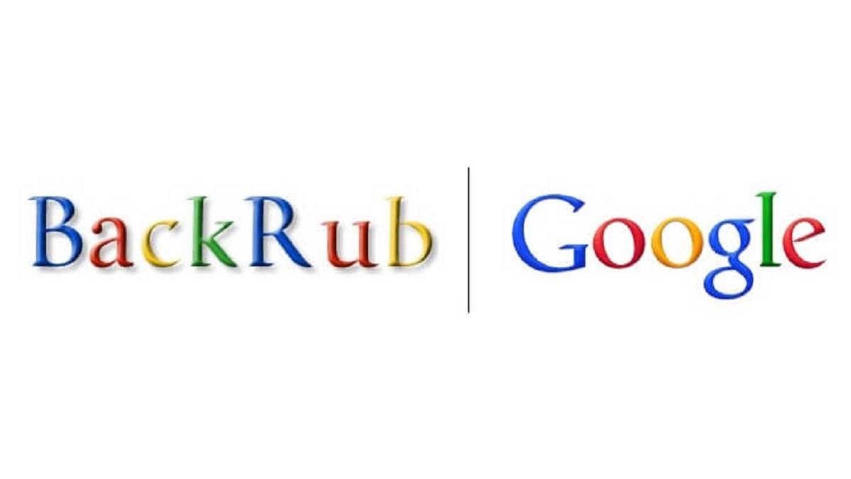 Cuando 'Google' se llamaba 'Backrub' y otras 7 cosas que iban a tener ...