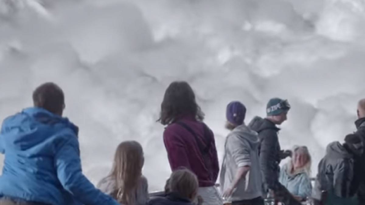 No te creas el último viral de Twitter de la familia y la avalancha: es ...