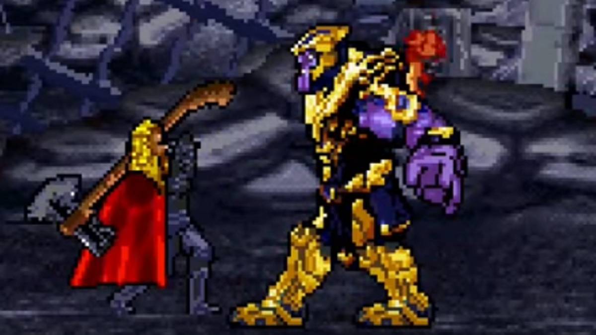 Batalla De Sprites De Los Vengadores
