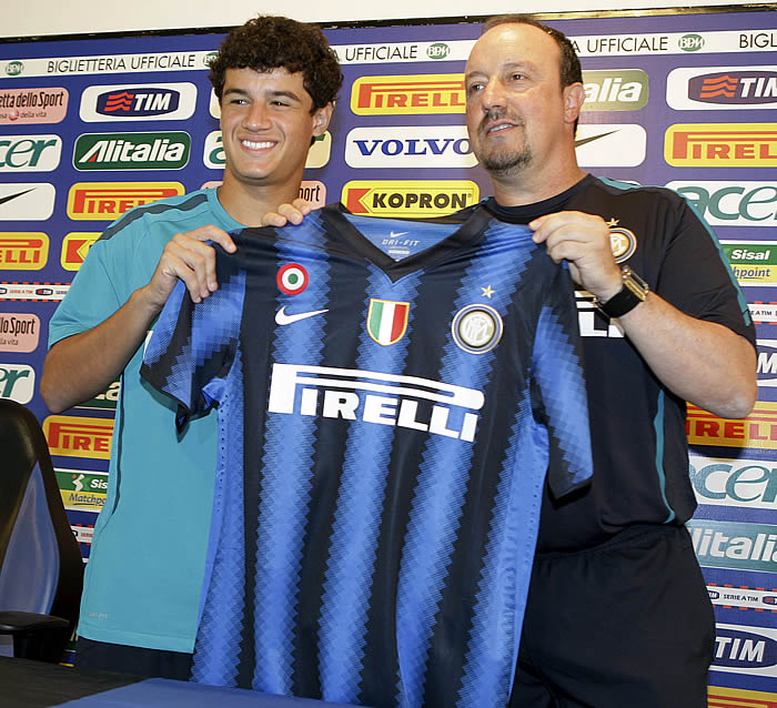 El Inter de Milán presenta al brasileño Philippe Coutinho - AS.com