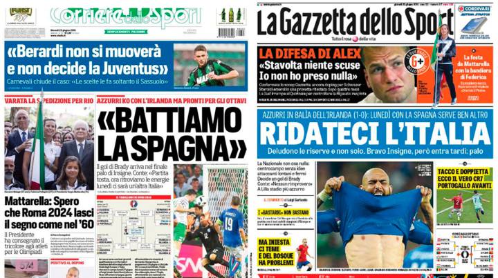 Eurocopa 2016 | La prensa italiana avisa: "Si jugamos así contra España ...