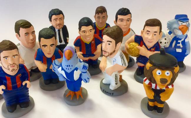 Luis Enrique y Leo Messi se estrenan en las figuras 'caganer' - AS.com