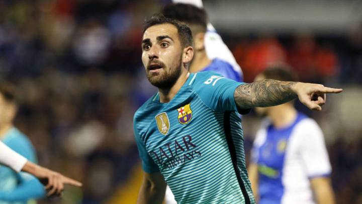 Barcelona Alcácer llega a cero y suplentísimo al Clásico - AS.com