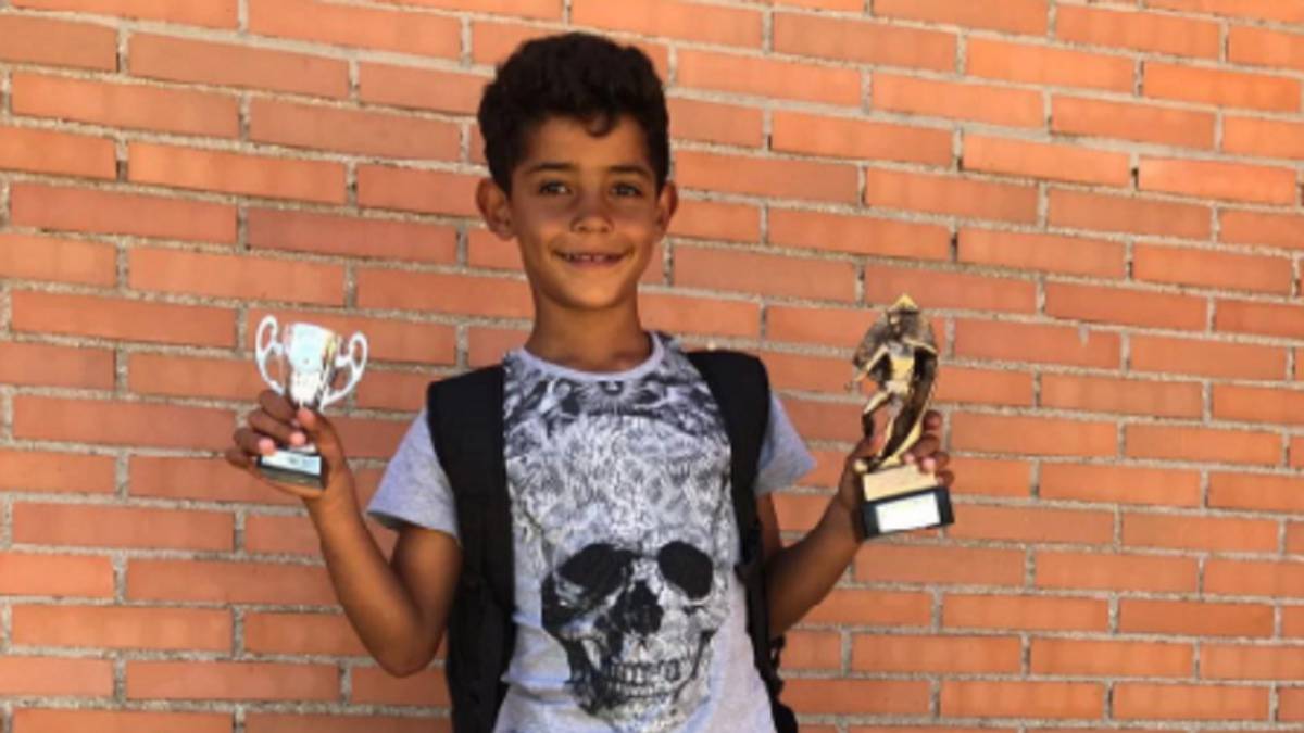 Cristiano presume de hijo: ¡campeón de copa y pichichi! - AS.com