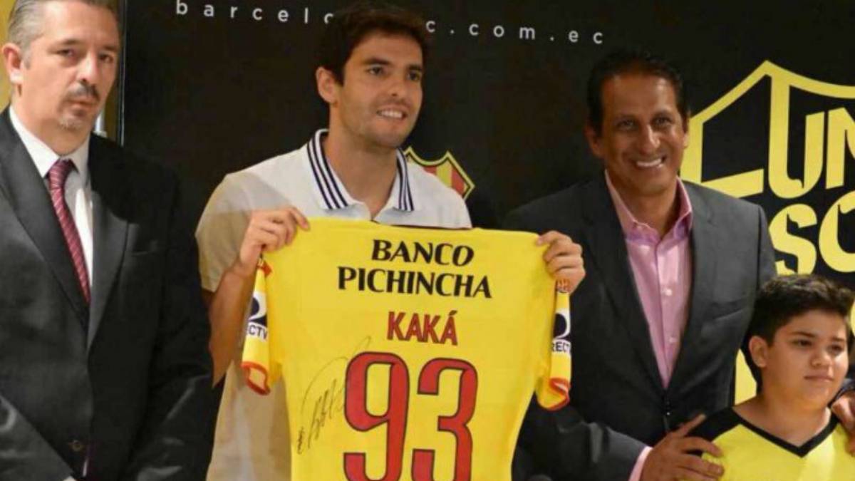 Kaká jugará en el Barcelona SC - AS Argentina