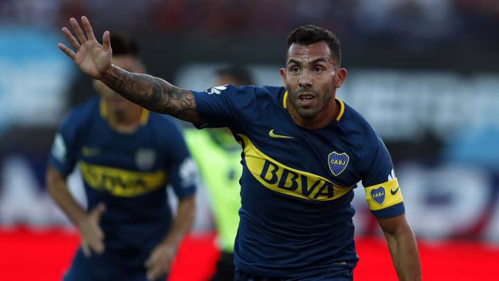 Tévez, que hoy cumple 34 años, ya marca con Boca Juniors - AS.com