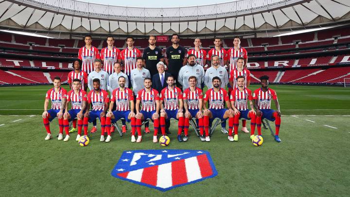 El Atleti publica su foto oficial - AS.com