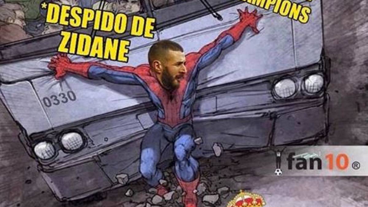 Benzema protagonista de los memes del Real Madrid - Eibar - AS.com