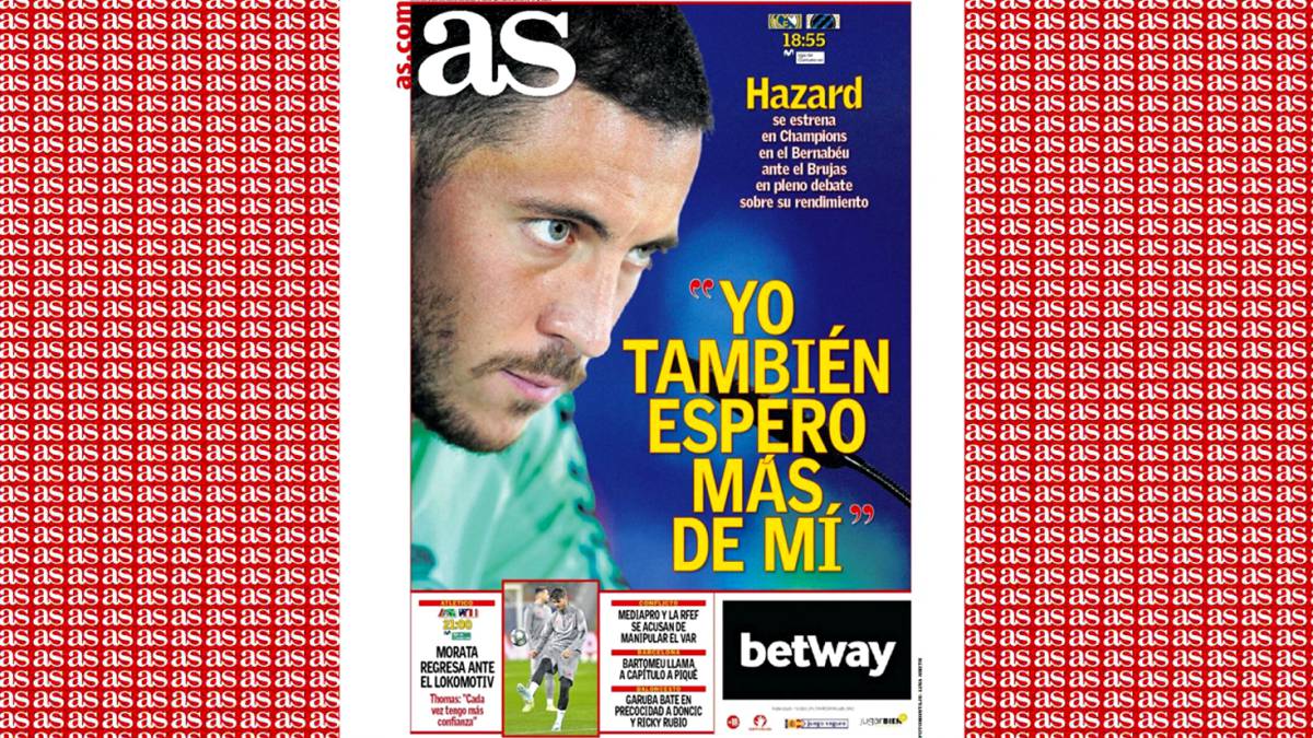 Las portadas de AS de octubre - AS.com