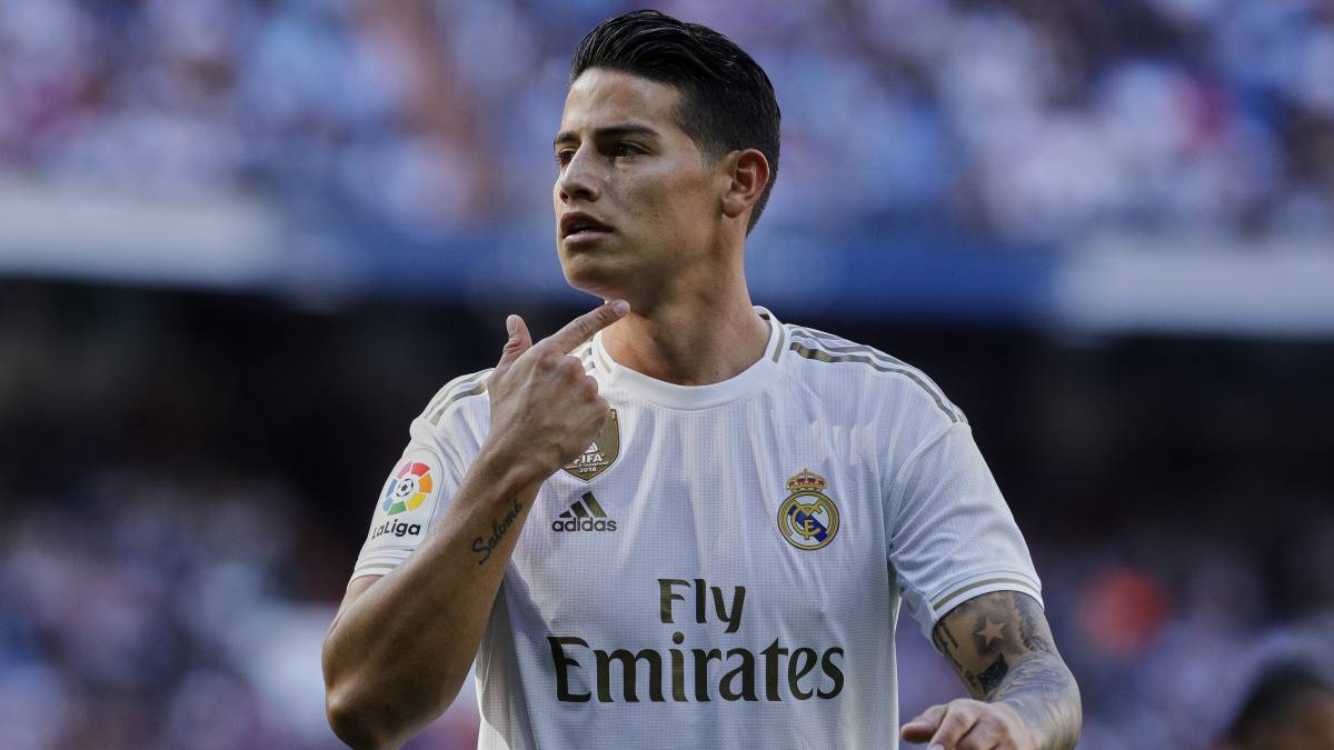 Real Madrid | LaLiga no es para James - AS.com