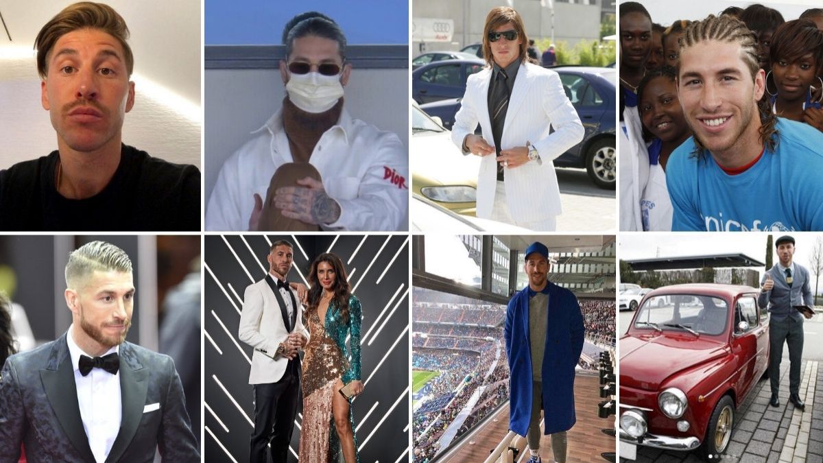 Real Madrid: Los cambios de look de Sergio Ramos - AS.com