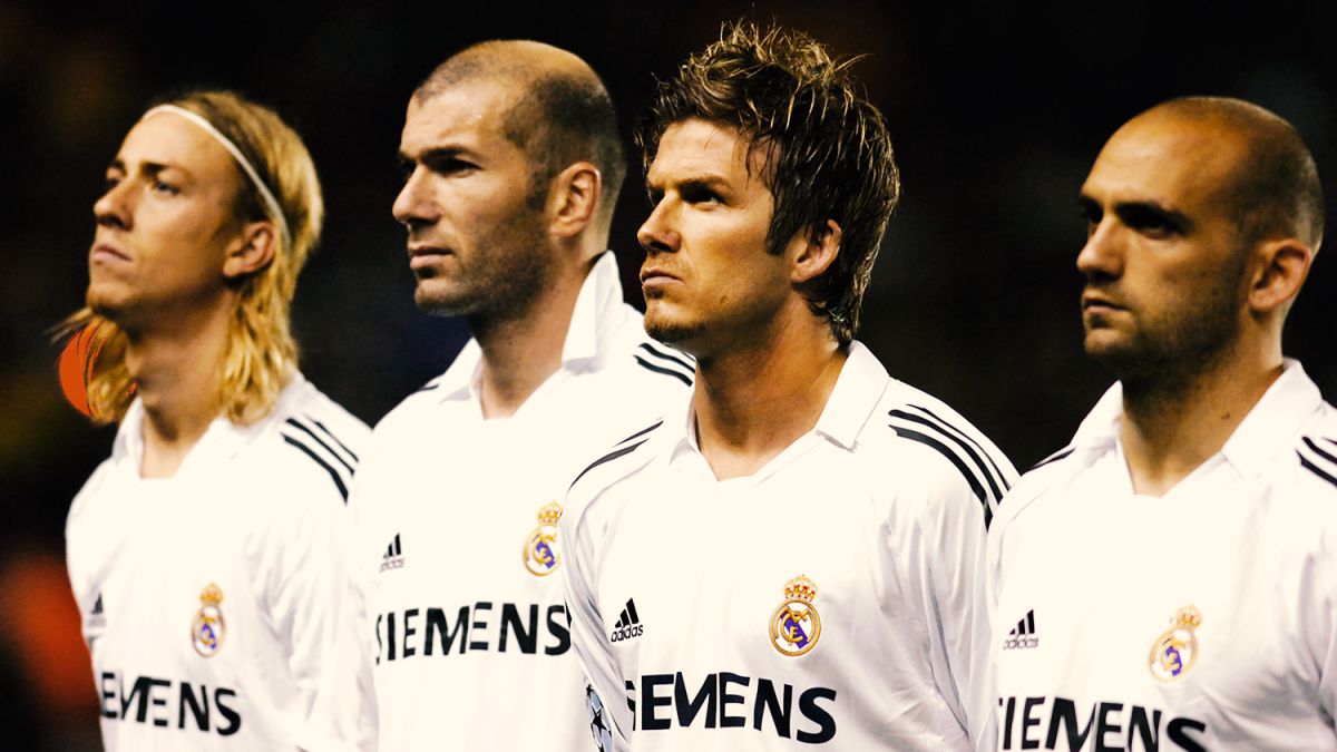 La edad de los "Galácticos" cuando llegaron al Madrid - AS.com