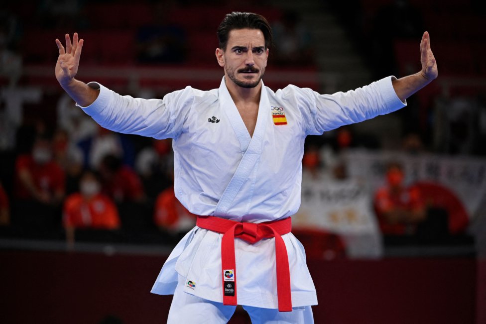 La medalla de plata de Damián Quintero en Kárate en imágenes - AS.com