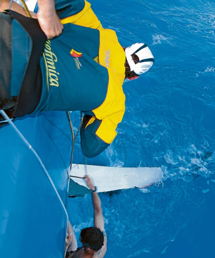 La rotura de una orza frena al 'Azul' - AS.com