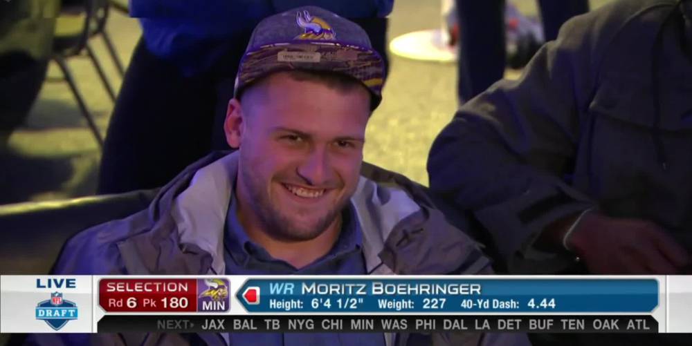 NFL Moritz Boehringer, primero en llegar desde una liga europea - AS.com