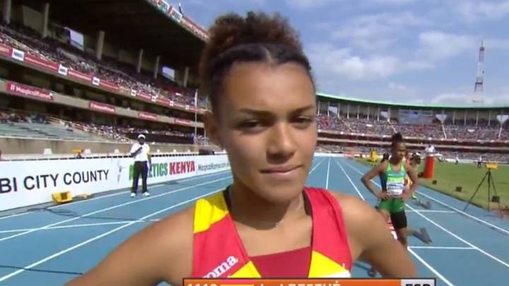 Bestué, subcampeona del mundo juvenil en 200 metros lisos - AS.com