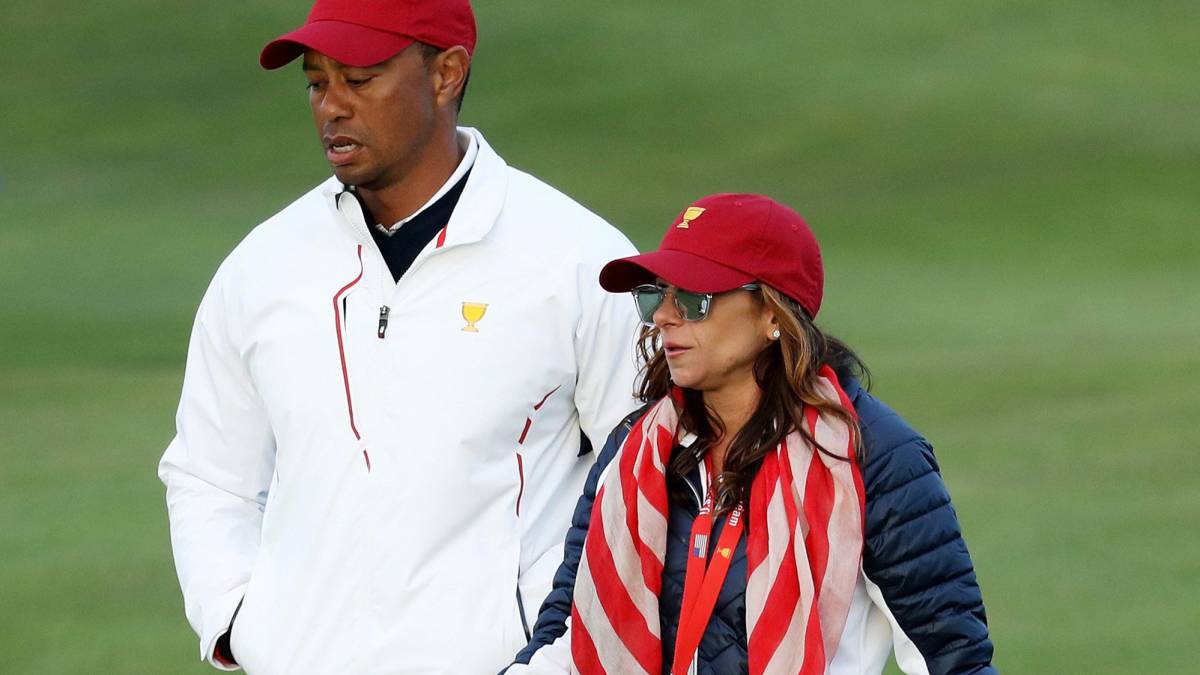 Golf: Tiger Woods, con su posible novia en la President's Cup - AS.com
