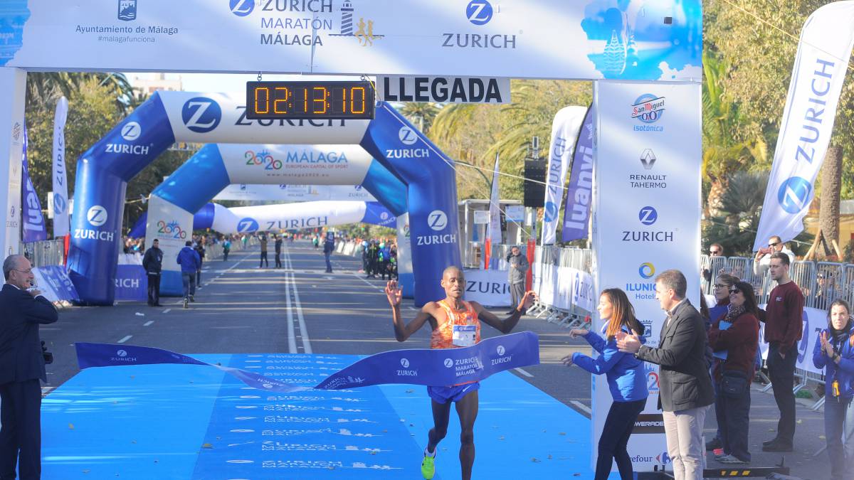 Atletismo: Maratón de Málaga: adiós a la lluvia y ganan Kiprop y Koech ...