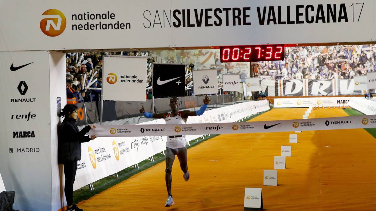 Kiptanui y Burka mandan en Vallecas y Abadía es tercero - AS.com