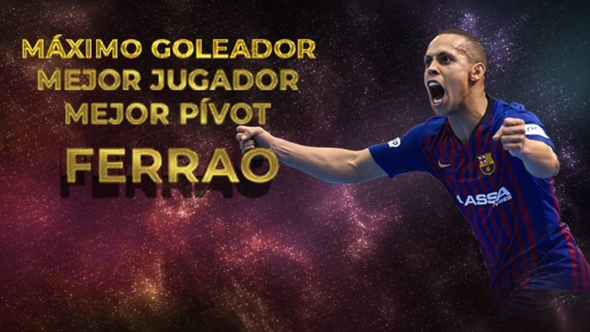 Fútbol sala El año de la Bestia: Ferrao MVP, mejor pívot y máximo ...