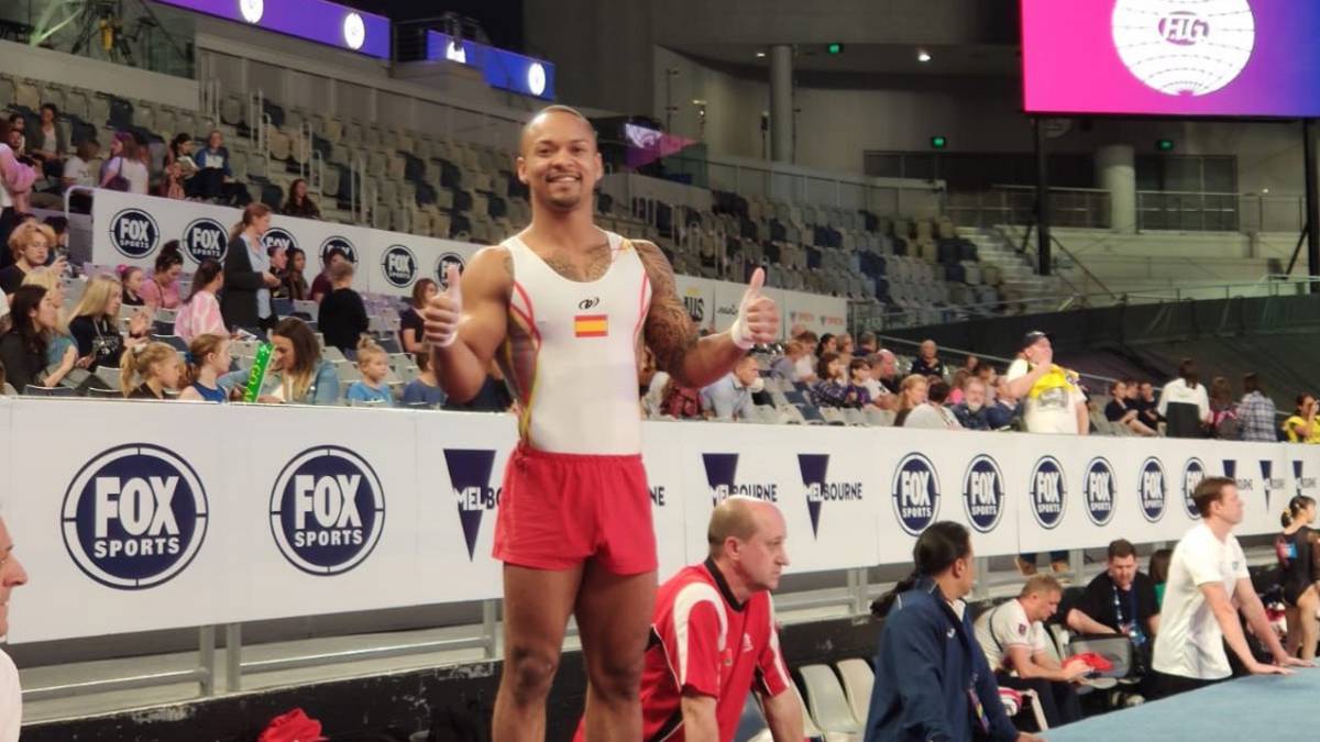 Ray Zapata, quinto en la final de suelo de la Copa del Mundo - AS.com