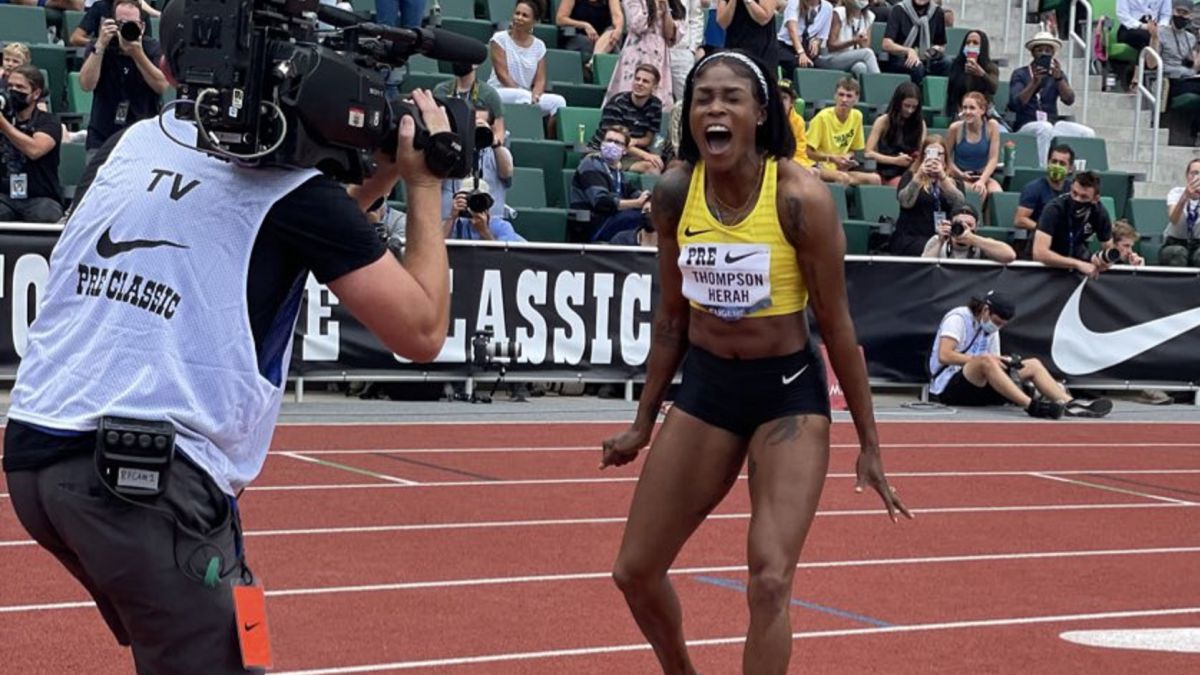 The queen of speed almost broke the all-time record of 100