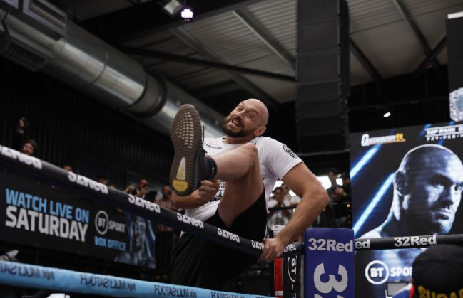 Tyson Fury prepara su combate contra Dillian Whyte - AS.com