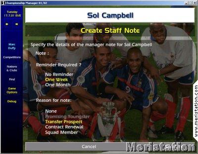 Championship Manager 2001 - 2002 (PC) - MeriStation
