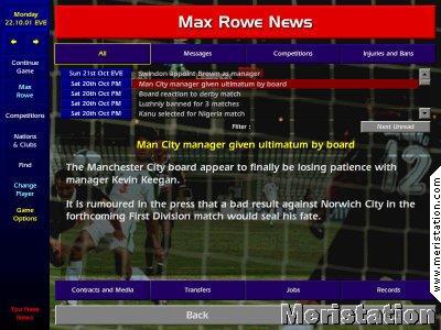 Championship Manager 2001 - 2002 (PC) - MeriStation