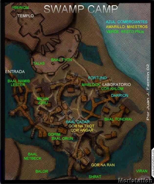Gothic - Mapa Swamp Camp - MeriStation