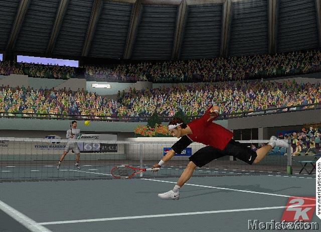 Nuevo tráiler e imágenes de Top Spin para PS2 - MeriStation