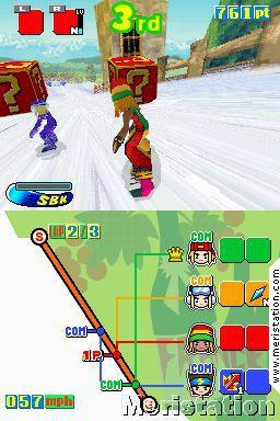 Nuevas imágenes de Snowboard Kids DS - MeriStation