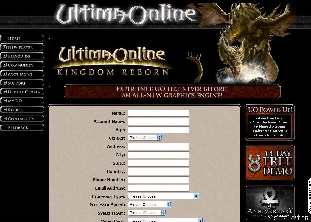 Abiertas las inscripciones para la beta de Ultima Online: Kingdom ...